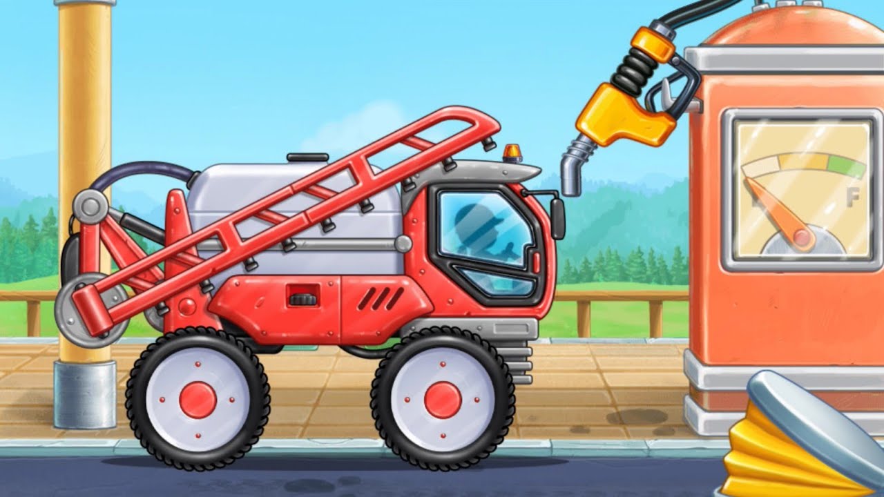 BELAJAR MENANAM BUNGA MATAHARI DENGAN MOBIL PERTANIAN - EDUKASI ANAK ...