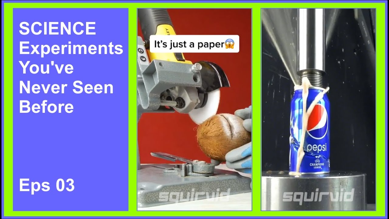 Science Experiments You've Never Seen Before Eps 03 - YouTube