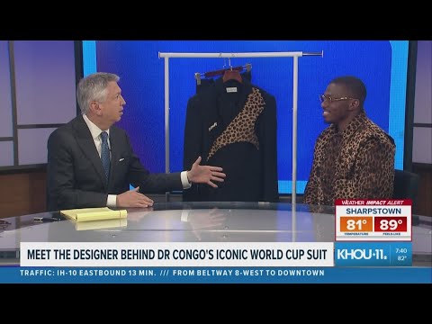 Meet Alvin Junior Mak: The designer behind DR Congo's iconic World Cup suit