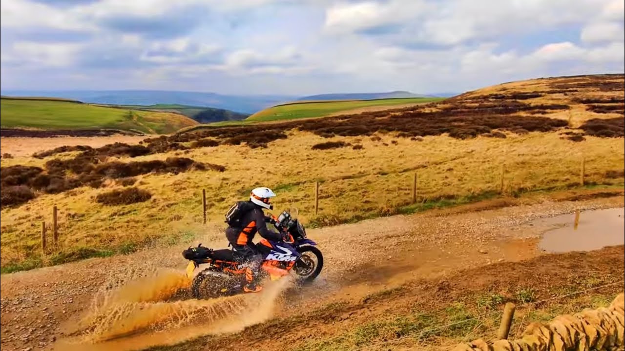 KTM GOPRO SKYDIO2 // Ride Out In Derbyshire and The Peaks UK // Test ...