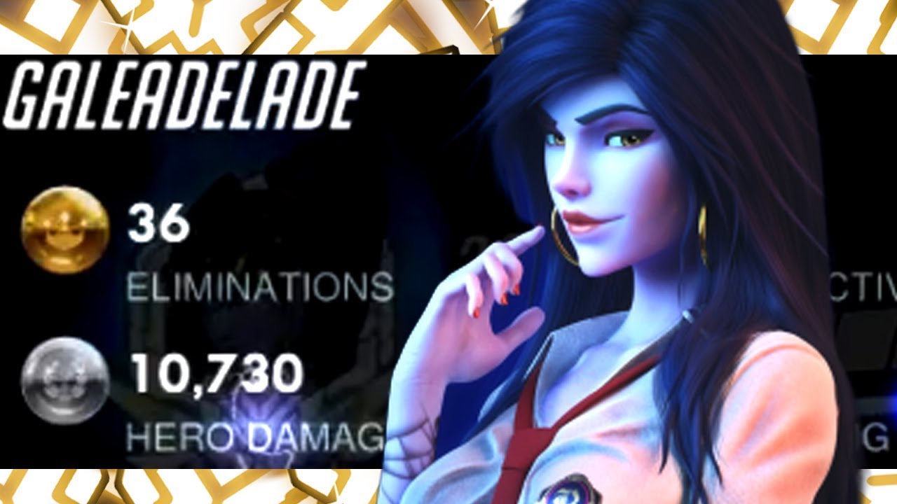 GALE WIDOW VS DOUBLE SHIELD META! [ OVERWATCH SEASON 18 TOP 500 ] - YouTube
