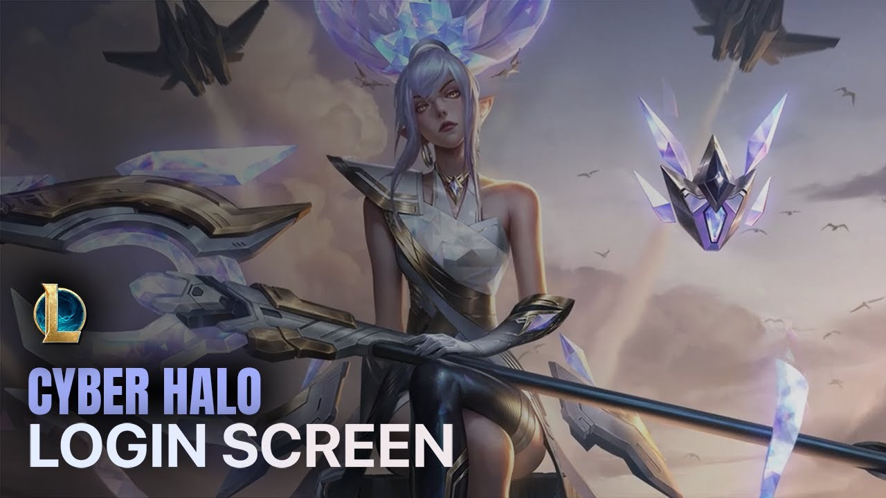 Cyber Halo Janna - Animated Splash Art | League of Legends - YouTube