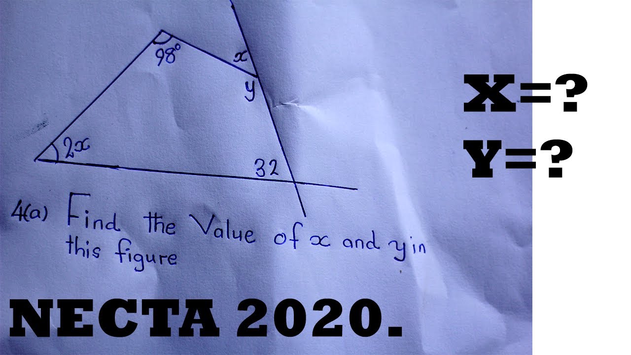 BASIC MATHEMATIC...2020 NECTA PAST PAPER. - YouTube