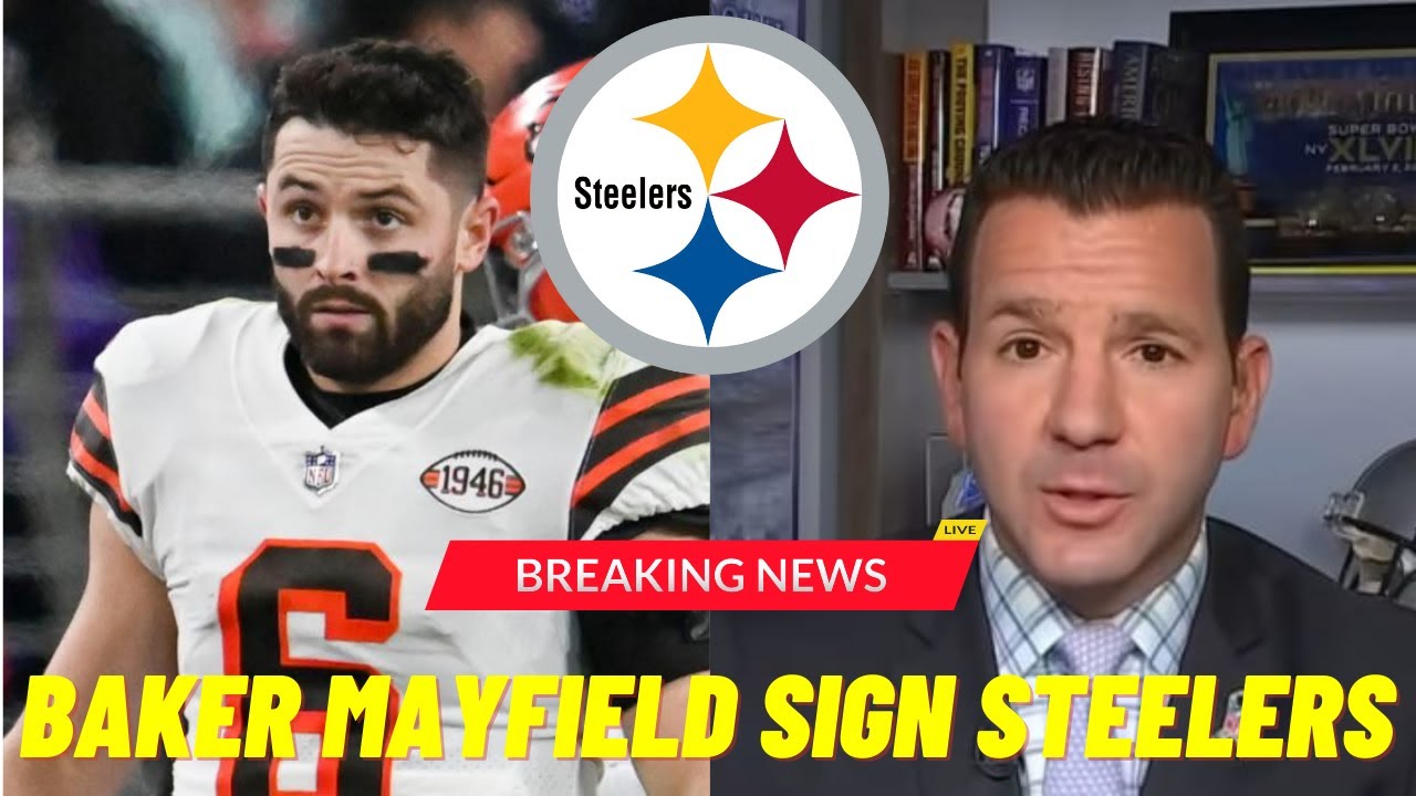 Baker Mayfield Signs With Pittsburgh Steelers - YouTube