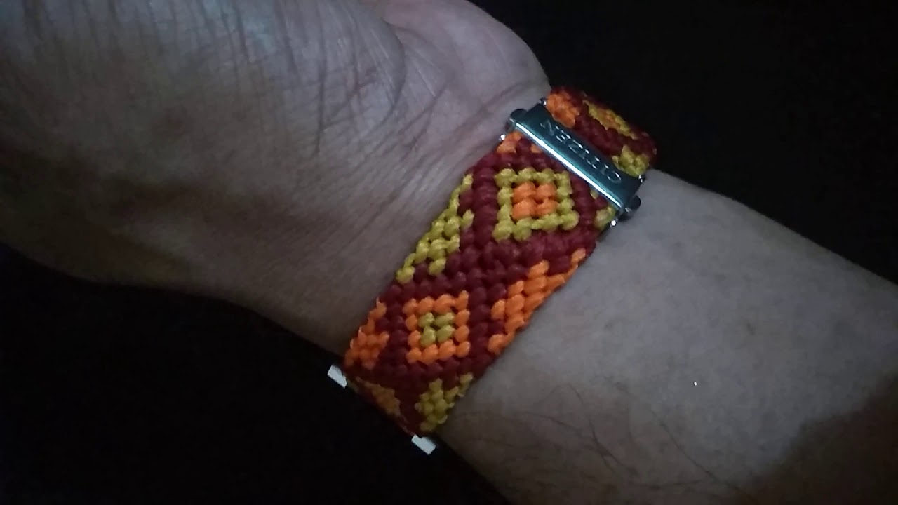 tali jam macrame, @pasir_art handmade Makassar - YouTube