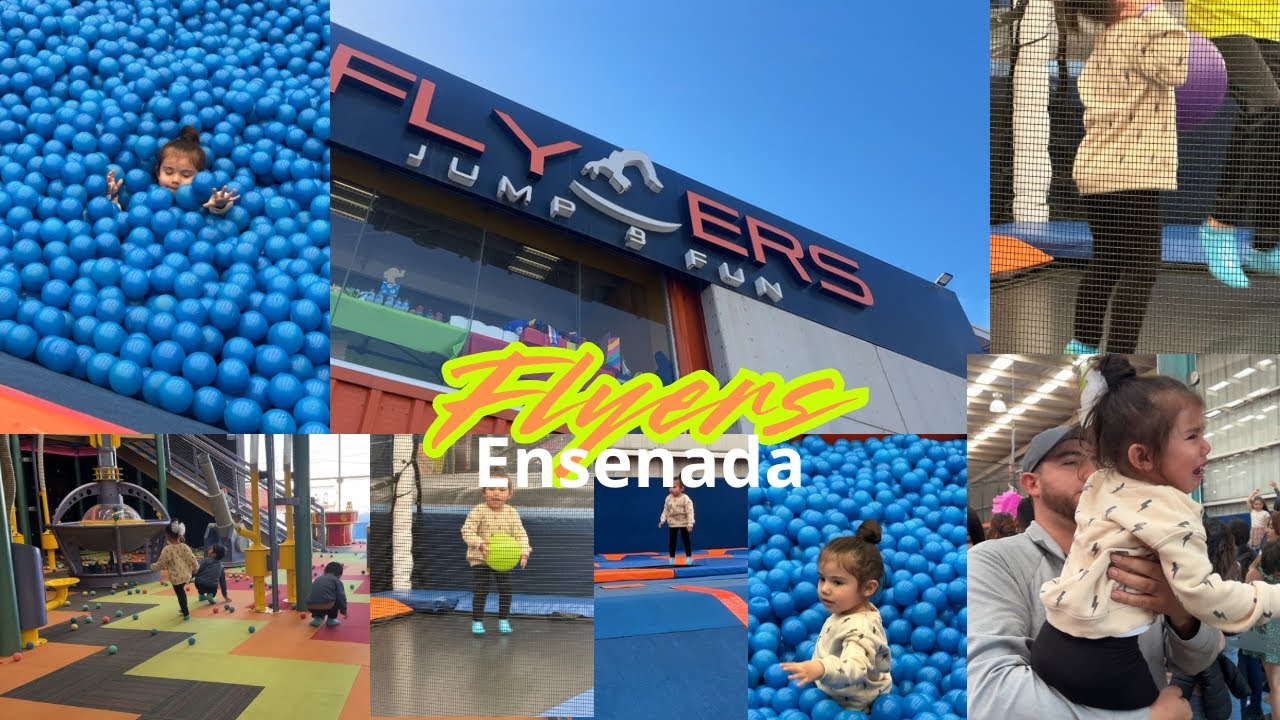 Vlog #46 - Fuimos a unos trampolines gigantes (Terminó en llanto) - YouTube