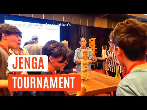 Jenga Tournament Day - National Blocking Association at the TWA Hotel ...