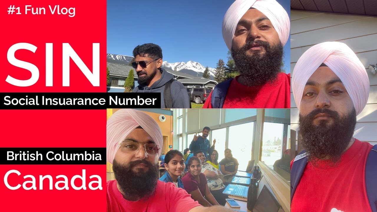 SIN-Social Insurance Number | British Columbia-BC |Canada| Fun Vlog ...