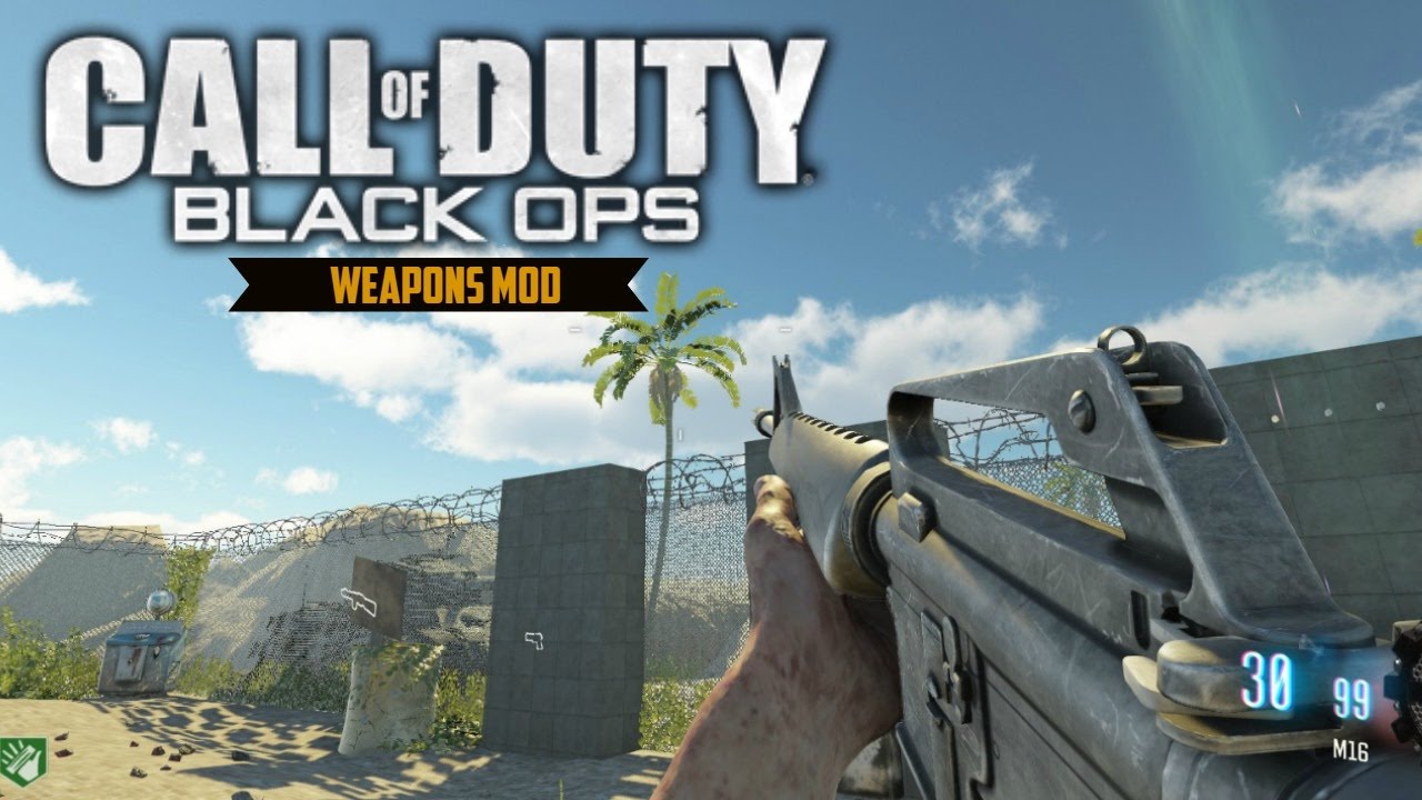 40 MINUTES OF BO1 WEAPONS | Bo1 Weapons\Guns Mod - YouTube