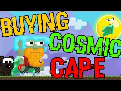 Growtopia - Buying Cosmic Cape - YouTube