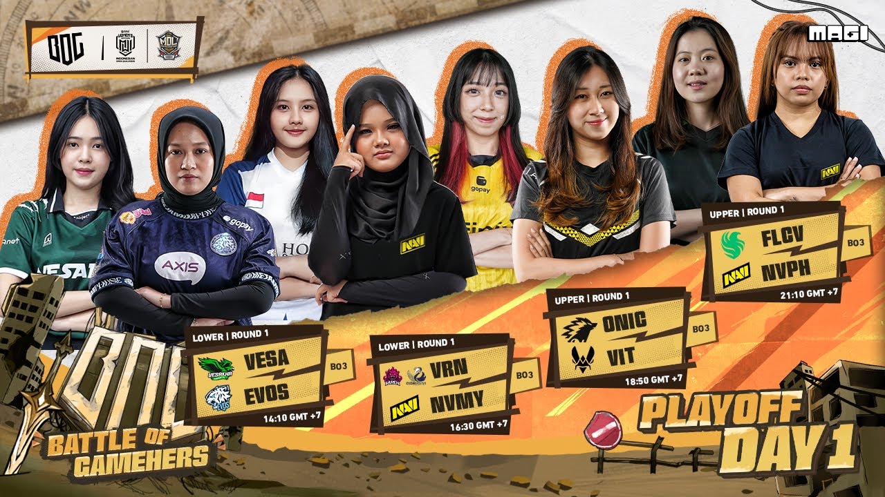 🔴 LIVE | BOG S1 | PLAYOFFS DAY 1 - YouTube