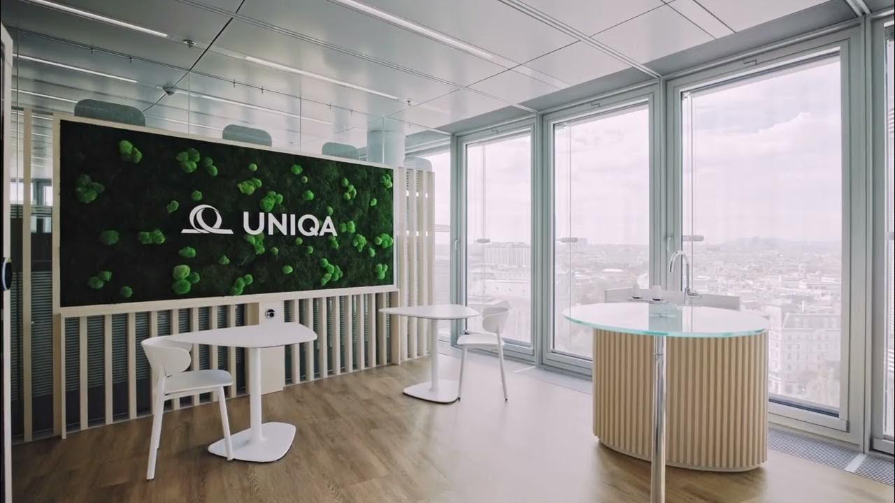 Uniqa Office | Attraktives Büro mit smartem Zonenkonzept | Referenzprojekt Wiesner-Hager - YouTube