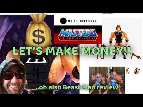Let's get WUN-DAR rich with FLIPPER FRANK! Oh also, MadHatter reviews Masterverse BEAST-MAN whatever