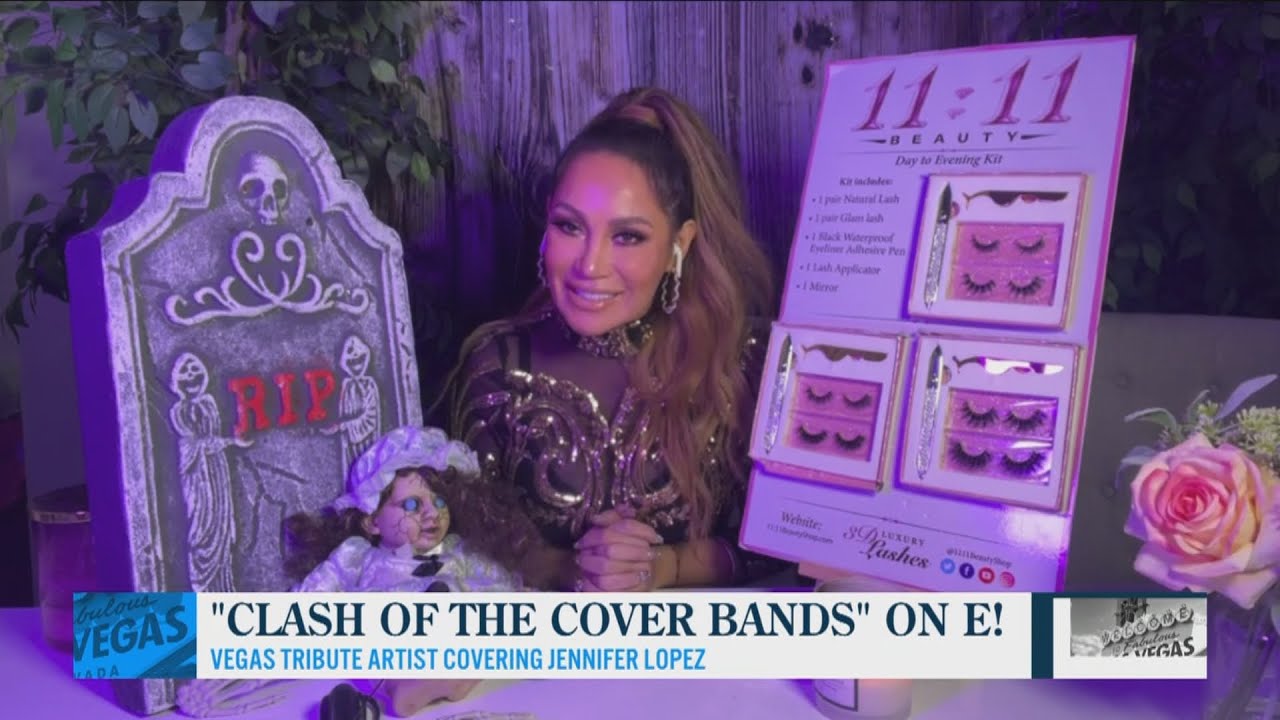J.Lo tribute artist competes on reality show - YouTube
