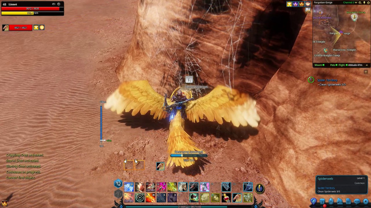 Spider Territory Quest Riders of Icarus - YouTube