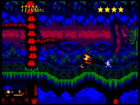 Ristar Playthrough Part 1 [Planet Flora & Planet Undertow] - RAW - YouTube