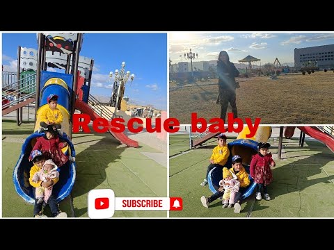 how we Rescue baby in park today |we save baby from thieves ...