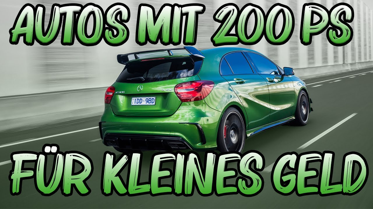 Autos mit 200PS die DU dir leisten kannst! | AutoSR - YouTube