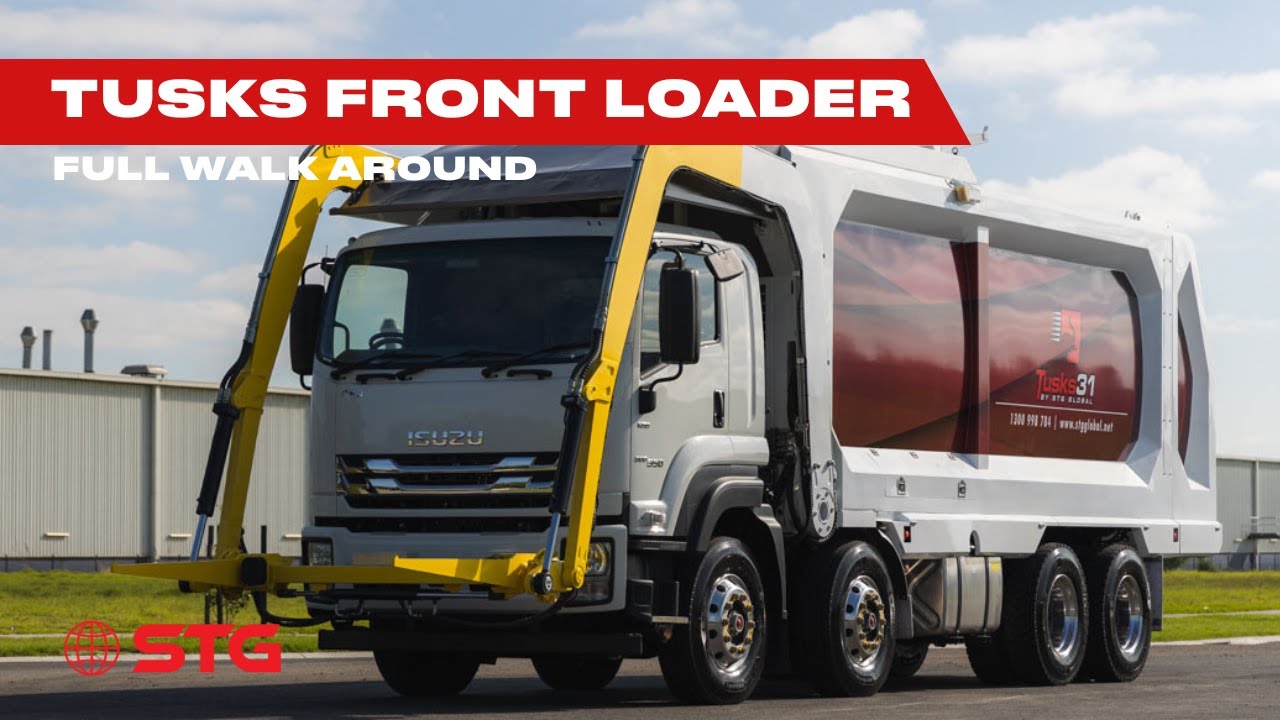 Unveiling The Tusks: STG's Ultimate Front Loader Truck | Industrial ...