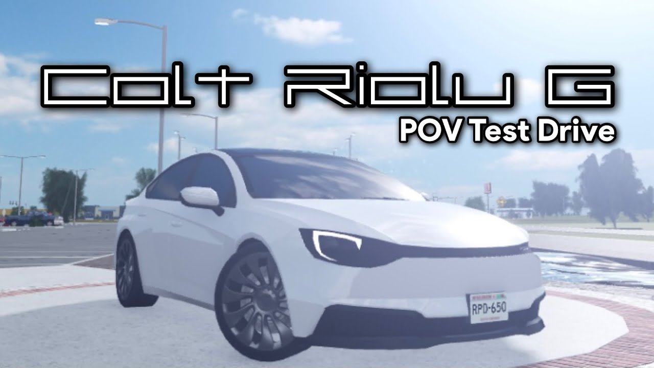 Colt Riolu G POV Test Drive - Roblox Greenville - YouTube