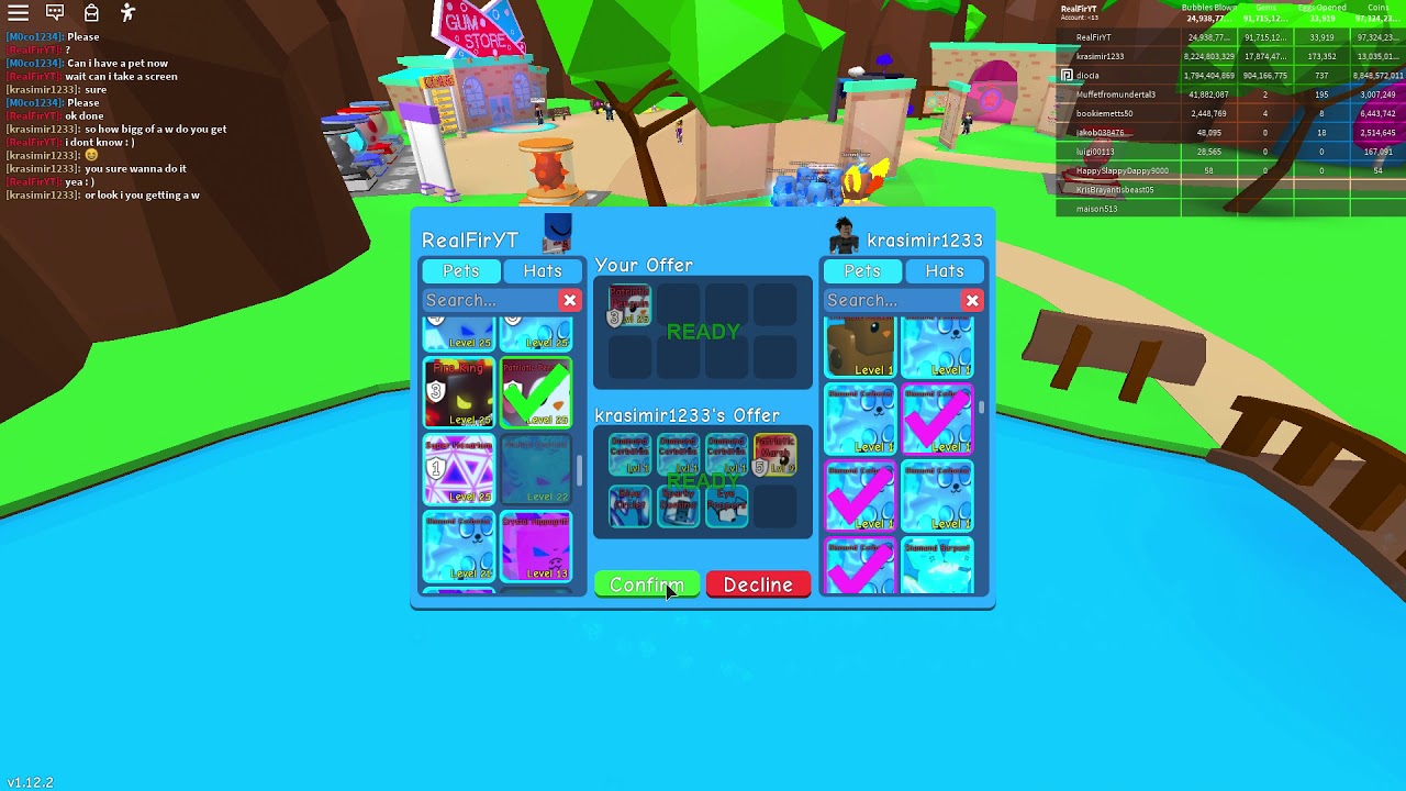 A big trade i did in bgs here it is - YouTube