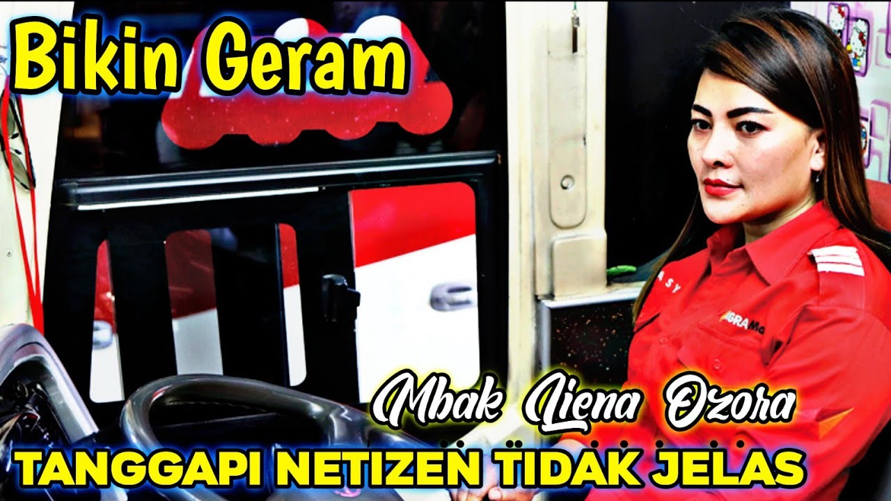 Bikin geram mbak liena , begini reaksi mbak liena ozora saat ada netizen yang tidak jelas - YouTube