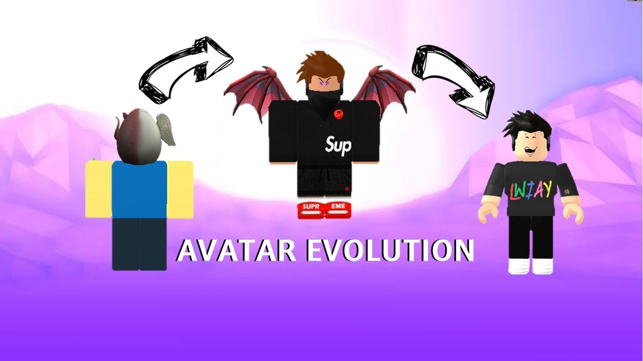 My Roblox Avatar Evolution! (pretty epic) - YouTube