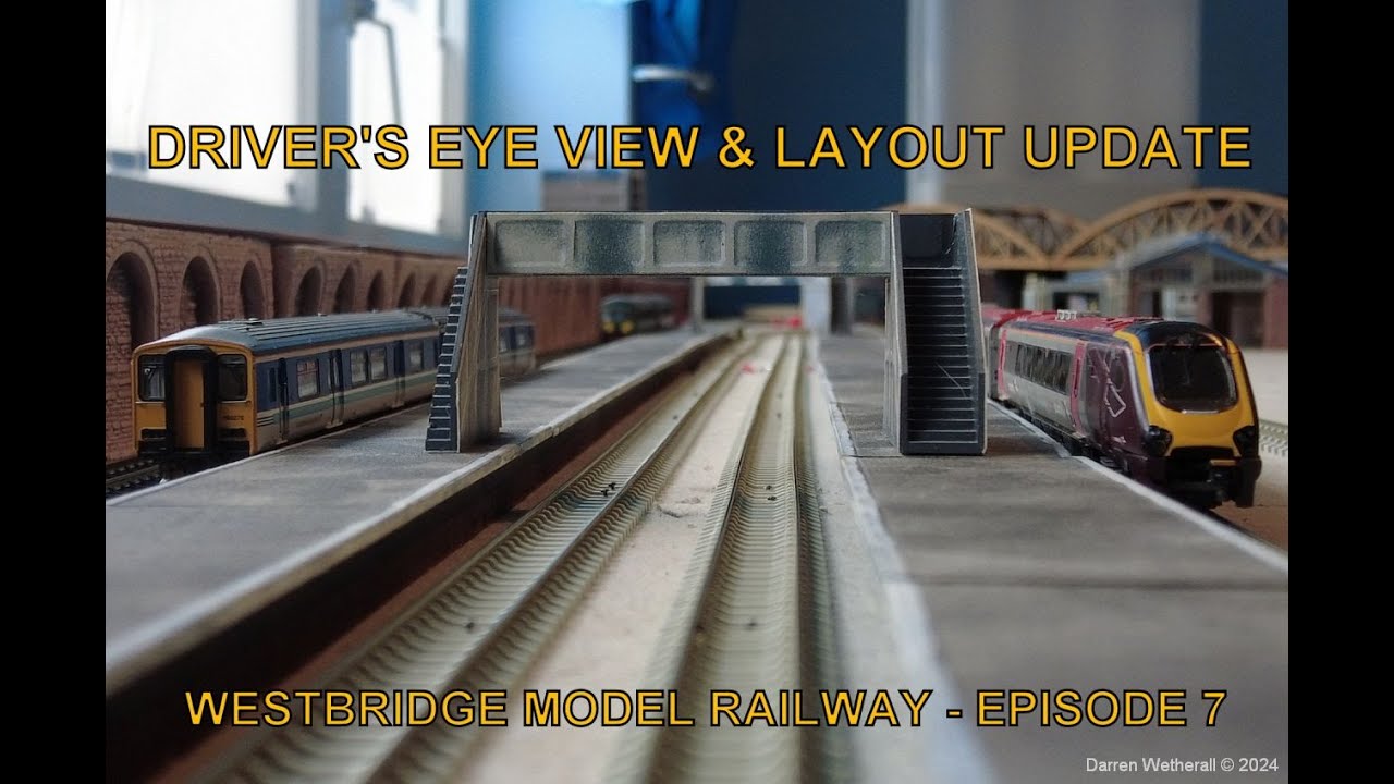 My Model Railway Layout, Episode 7 : Driver's Eye View, Track Guide ...