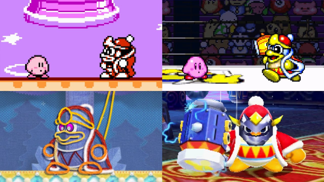 Evolution of King Dedede Battles - YouTube