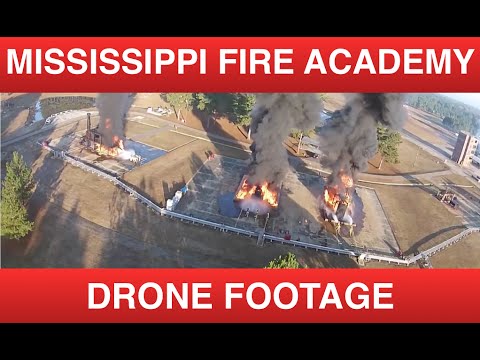 The Mississippi State Fire Academy - Drone Footage - YouTube