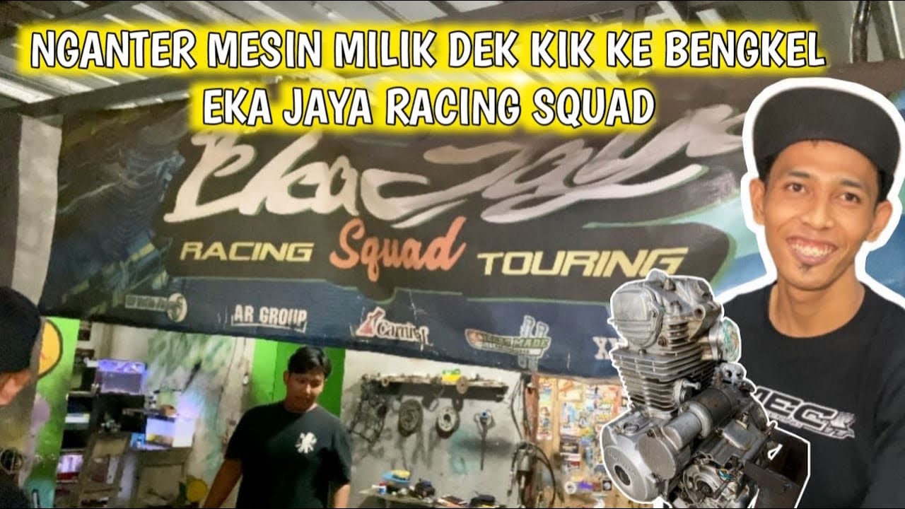 MESIN HEREX DEK KIK‼️ DIANTER CAK PHITROH KE BENGKELNYA EKA JAYA RACING ...