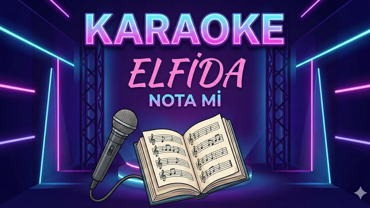 Elfida Karaoke HD - Nota Mi hangi notalar size uygun - YouTube