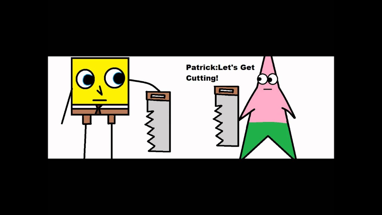Spongebob Plays Saw Part 1 - YouTube