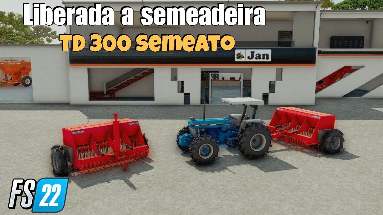 Liberada a semeadeira TD 300 para PC_MAC Farming Simulator 22 - YouTube