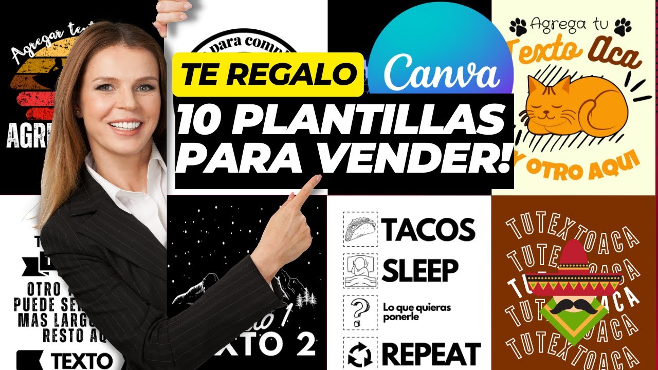 10 Plantillas GRATIS de Canva para comenzar en POD! - ¿Te interesa ...