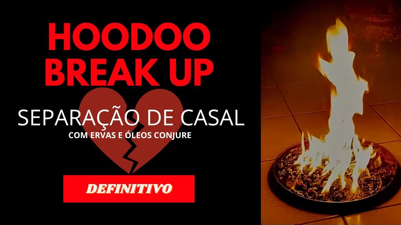 Hoodoo break up, cut and Clear Spell (separação, corte e limpeza ...
