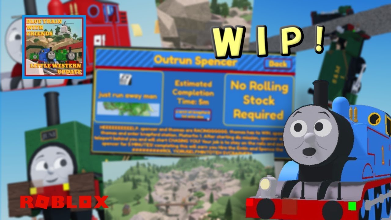 (Future Update explained)Blue Train With Friends Exploring Sodor (Aug ...