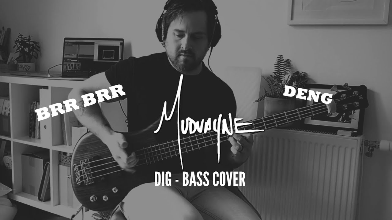 MUDVAYNE - Dig (Bass Cover) - YouTube