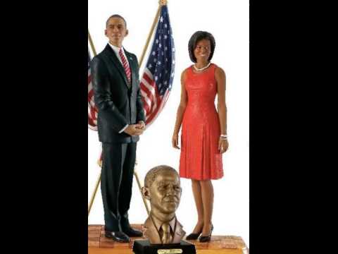 President-Barack-Obama-and-Michelle-Obama-figurine-statue-by-thomas ...