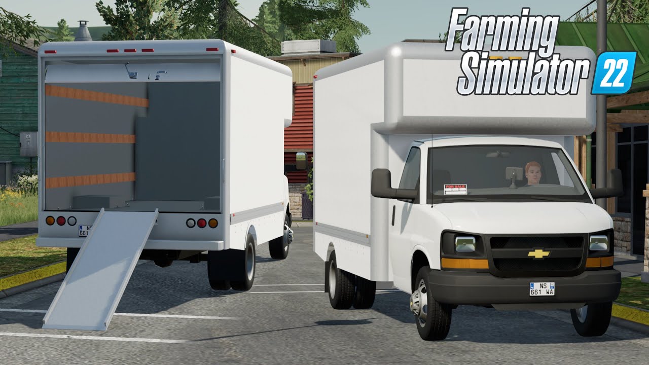 FS22 - 2006 Chevrolet Express BOX TRUCK - Car mod for Farming Simulator ...