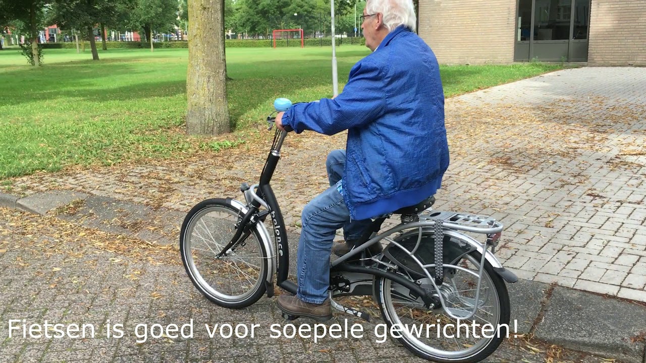 Veilig blijven fietsen als balans en kracht minder wordt? Frans ...