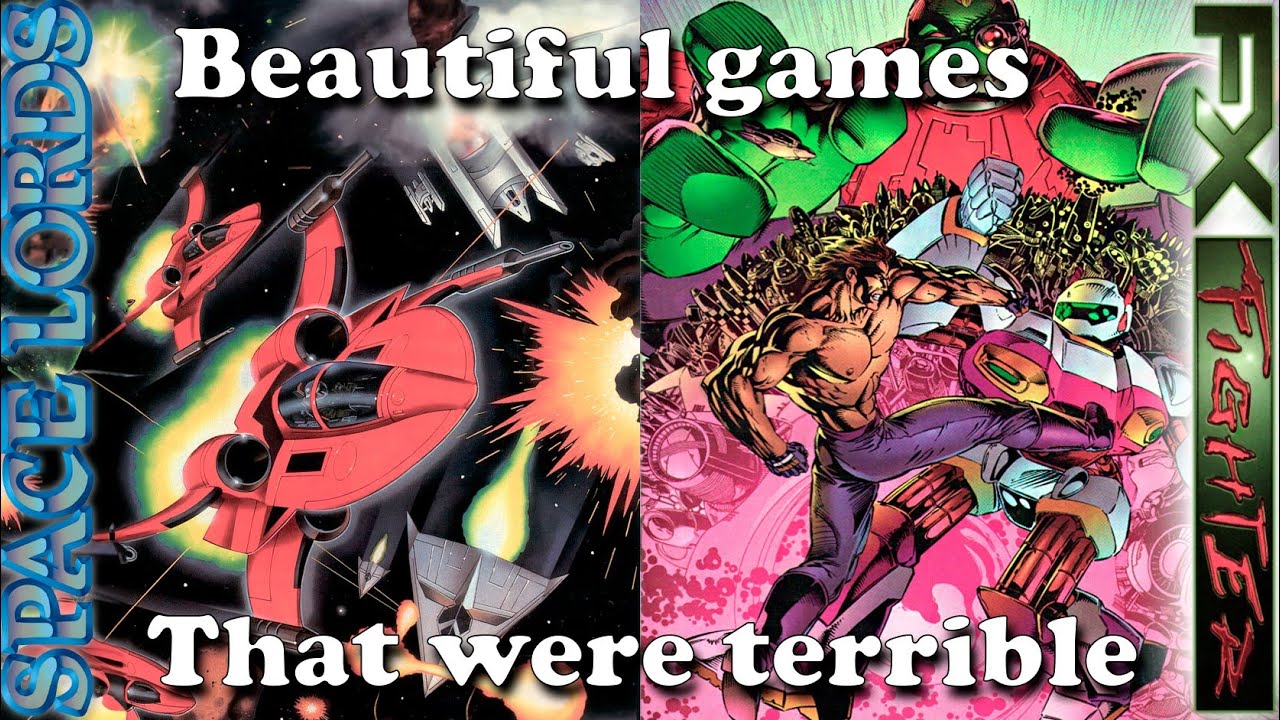 Beautiful Games That Are HORRIBLE - FX Fighter (DOS) & Space Lords (Arcade) - ARG Presents 282 ...