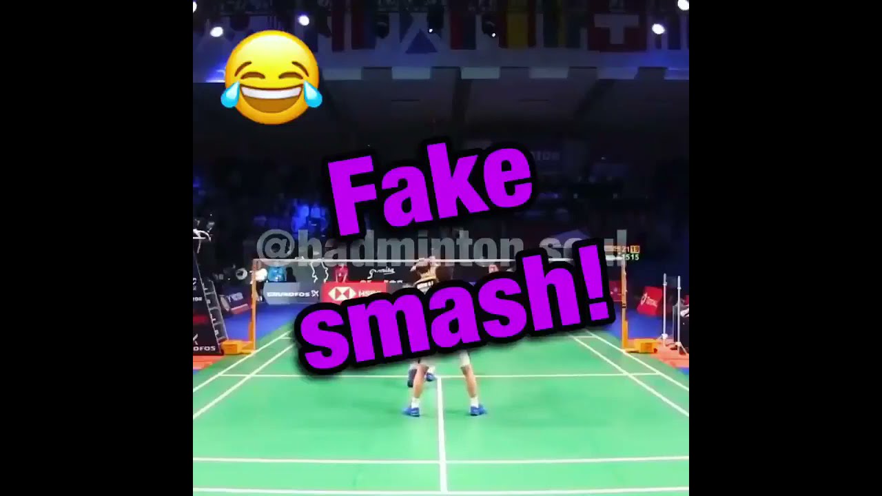 Badminton // Fake Smash // like // subscribe // badminton Family - YouTube