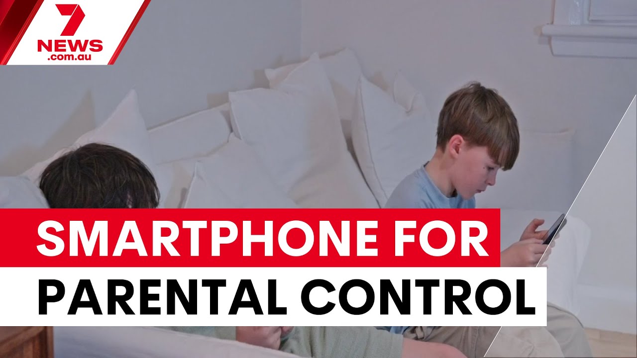 A smartphone designed for parental control | 7NEWS - YouTube