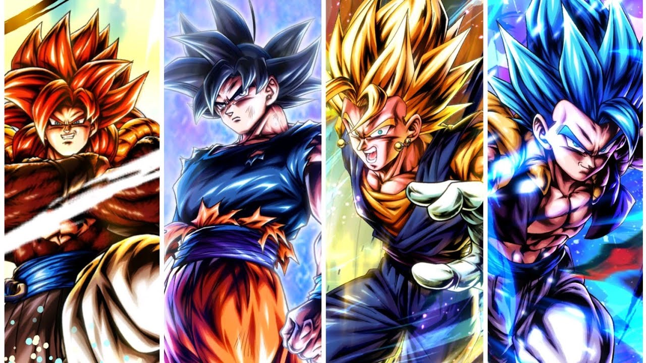 Ultra Gogeta SSJ4 vs Ultra UI Goku | Dragon Ball Legends | PVP - YouTube