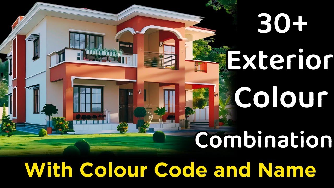 Top Exterior Paint Combinations for Indian Homes | Modern & Simple ...
