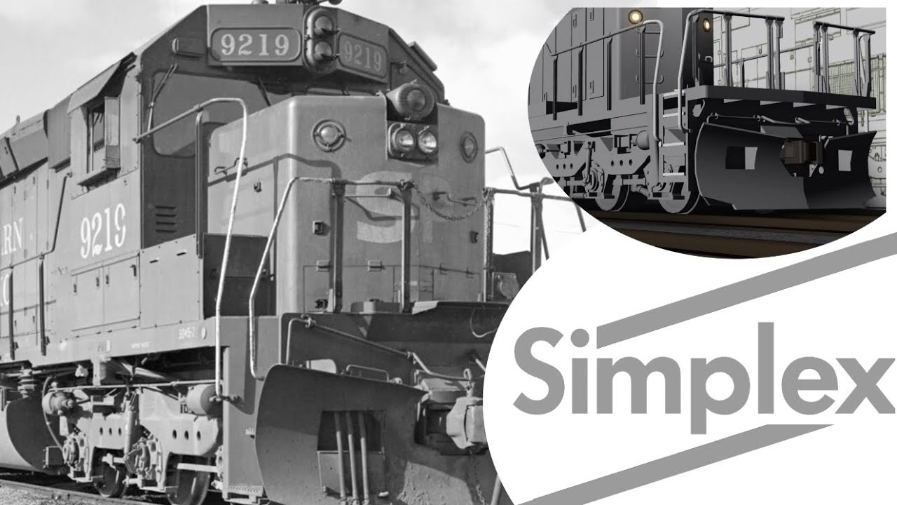 Simplex build: EMD SD45T-2 pt.1 - YouTube