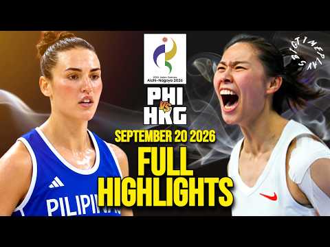 BANAT PINAY! QuarterFinals Slot! Full Highlights: Gilas Womens vs Hongkong | Asian Games 2026