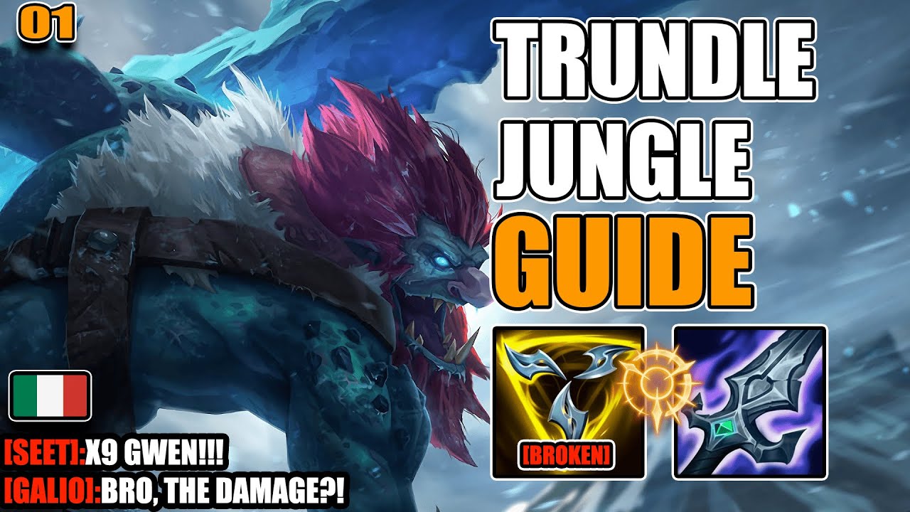 🥶 TRUNDLE JUNGLE SPIEGATO BENE 🔥 | Guida Completa ITA su Macro, League ...