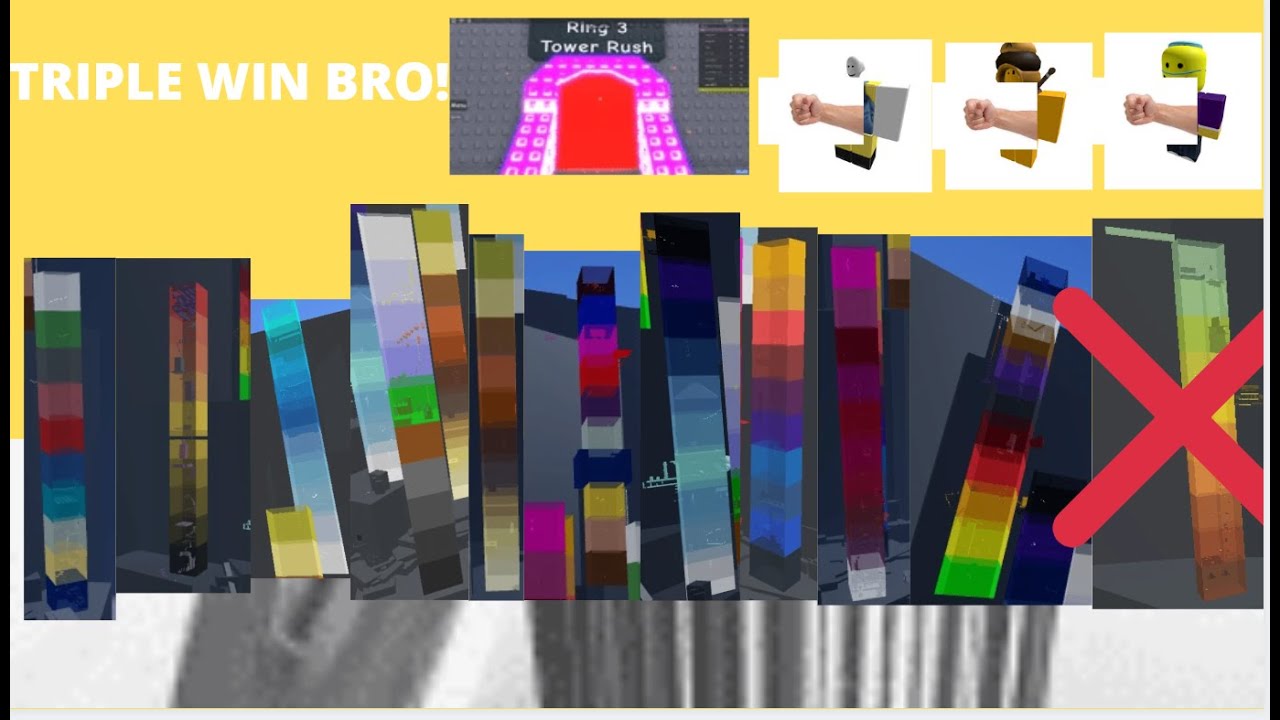 Ring 3 tower rush goes in the bin but with 3 people (ft issac and ...